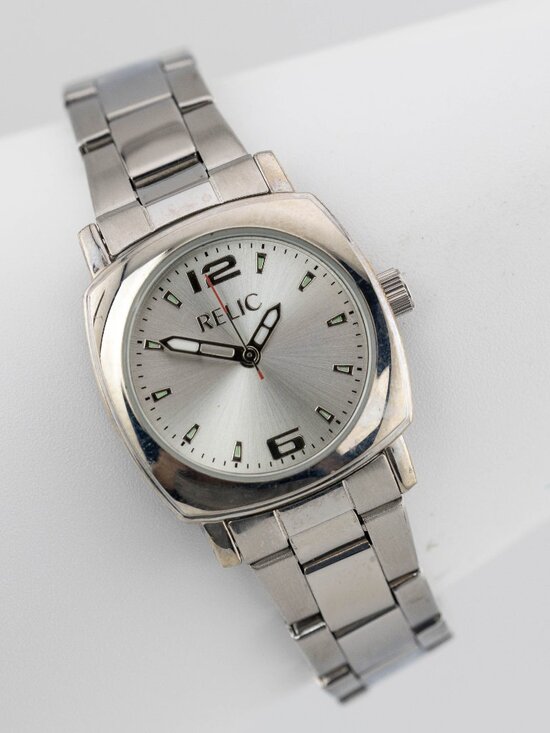 Relic | Accessories | Relic Zr15 Threehand Quartz Analog Mens Watch New ...